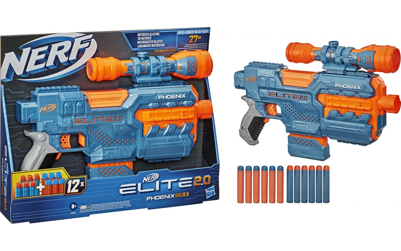 Nerf Elit 2.0 phoenix CS-6 оригинал купить в Донецке, Макеевке ...